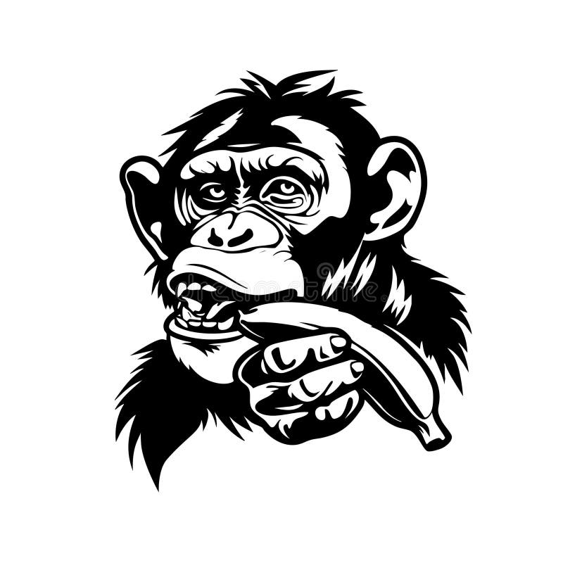 Human Eating Banana Stock Illustrations – 301 Human Eating Banana Stock ...