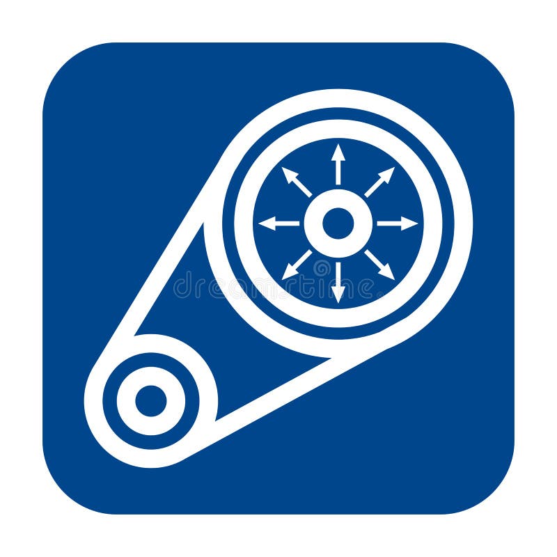 Vector Flat Design Icon of Vibration Analysis. Stock Vector ...