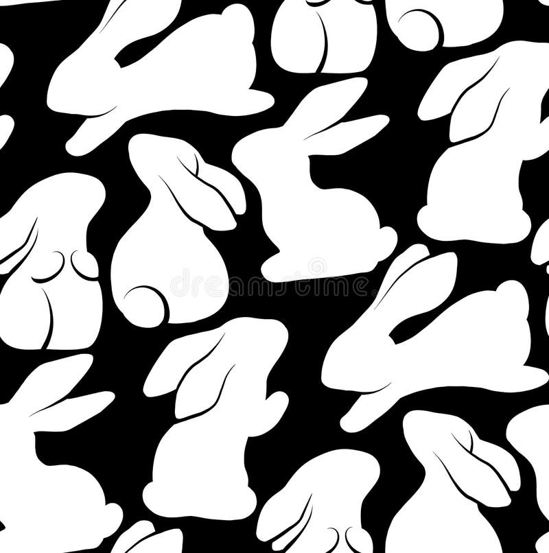 Hares Pattern Wallpaper Stock Illustrations – 912 Hares Pattern ...