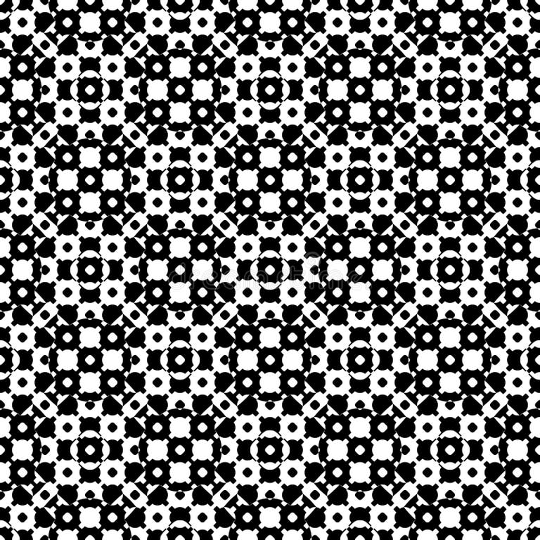 Vector Monochrome Specular Geometric Pattern Stock Vector ...
