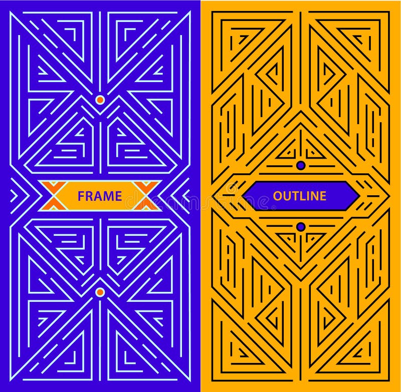 Vector Monogram Design Elements in Trendy Vintage and Mono Line Style ...