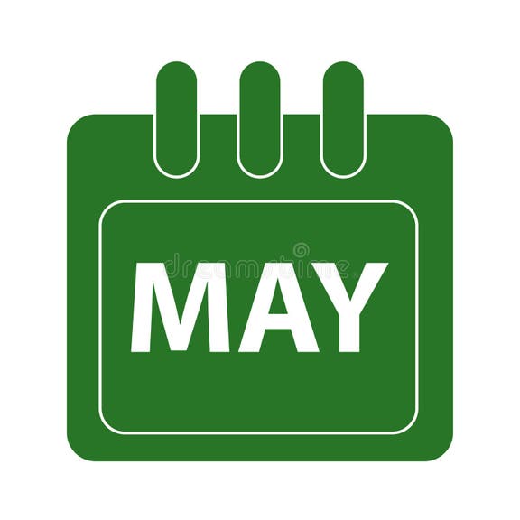 Vector month on calender stock vector. Illustration of organizer - 91248134