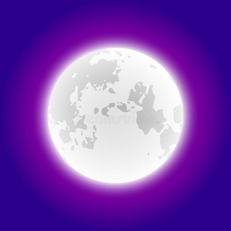 Vector moon stock illustration. Illustration of background - 99799648