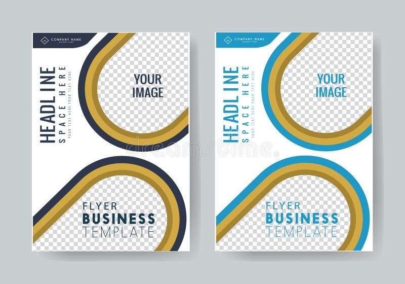 Business Flyer Template Vector Stock Vector - Illustration of concept ...