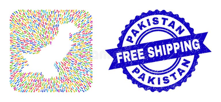 Mosaic Stencil Pakistan Map Stock Illustrations – 98 Mosaic Stencil ...
