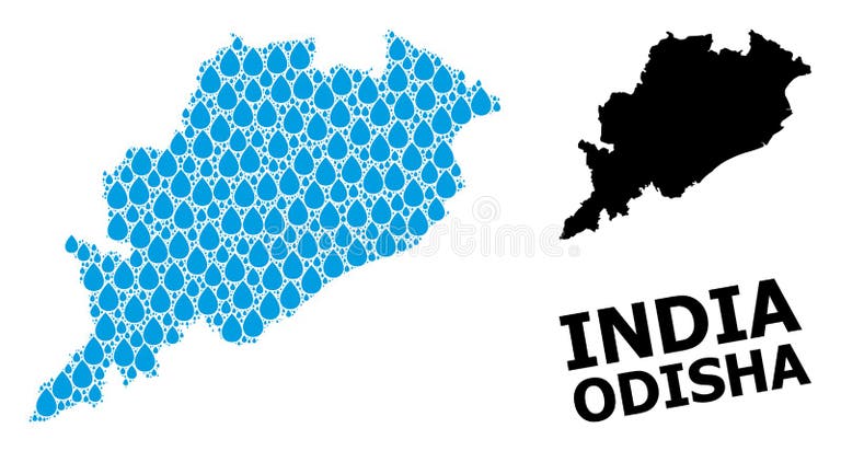 Odisha Political Map Stock Illustrations – 93 Odisha Political Map ...