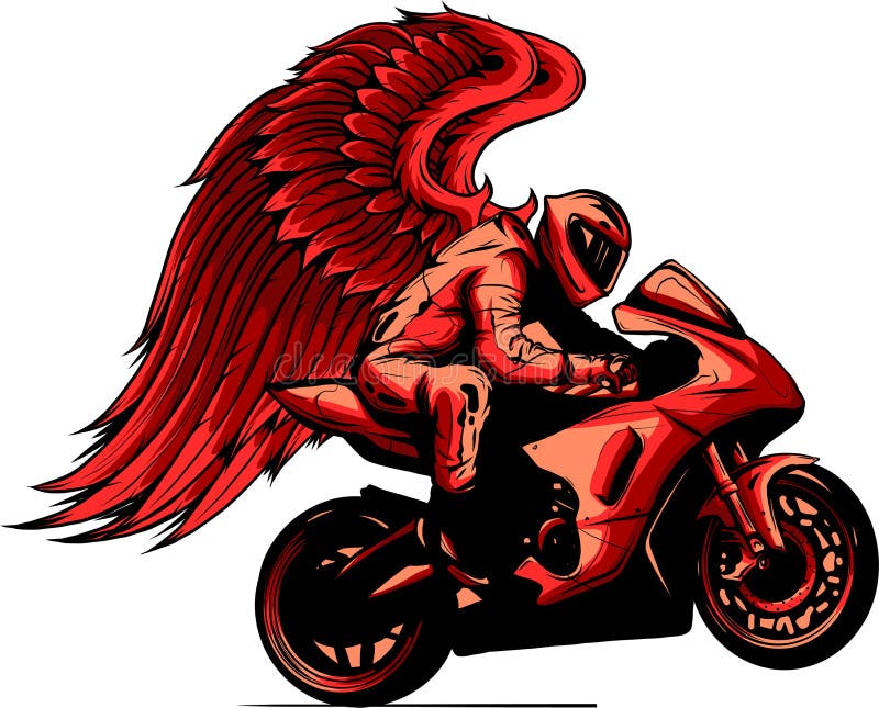 Motorcycle Wings Stock Illustrations – 1,770 Motorcycle Wings Stock ...