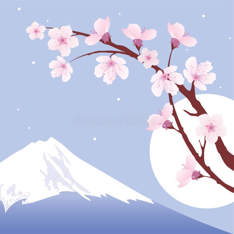 Fuji Sakura Flower Stock Illustrations – 4,885 Fuji Sakura Flower Stock ...