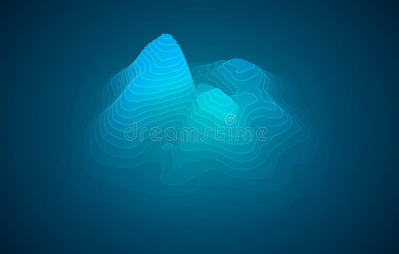 Vector Mountain Layout, Diagram, Layers Stock Vector - Illustration of ...