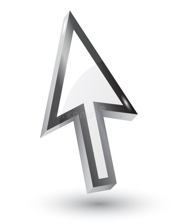 Vector Mouse Arrow Pointers Stock Vector - Illustration of button ...