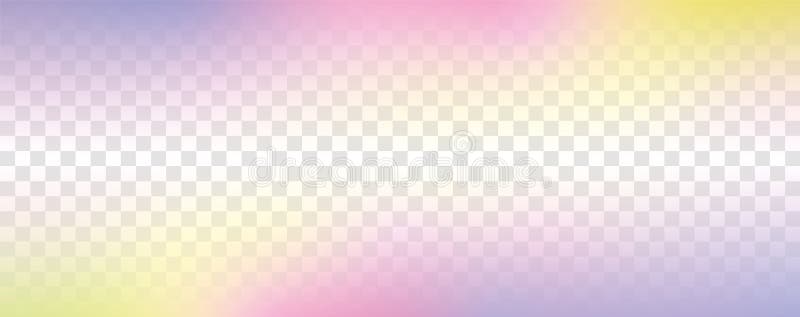 Vector Multi Colored Gradient Background on Transparent Background ...