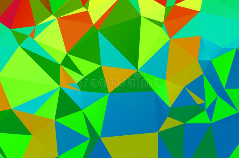 Vector, Multicolor Geometric Background. Triangles, Triangulation Stock ...