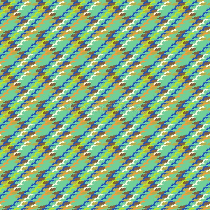 Vector Multicolor Modern Version of Houndstooth Stock Vector ...