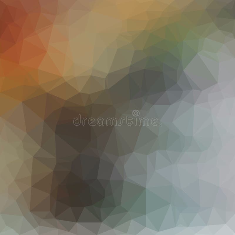 Vector Multicolor Pastel Shade Geometric Rumpled Triangular Low Stock ...