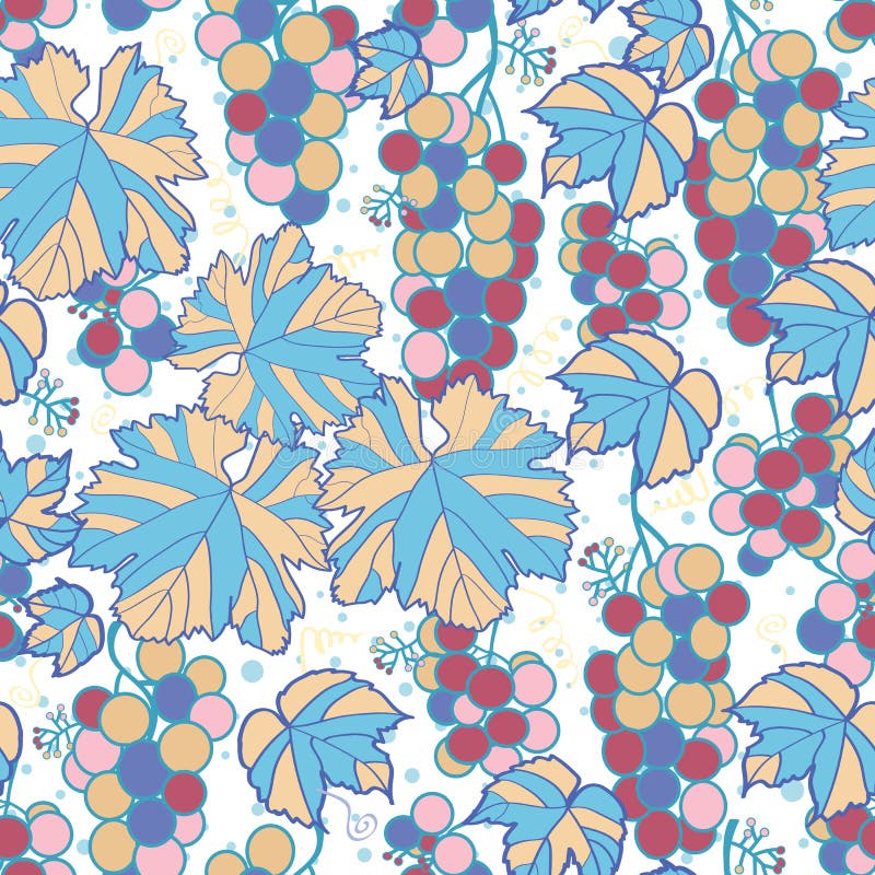 Vector Pastel Seashells Seahorses Texture Background Seamless Pattern ...