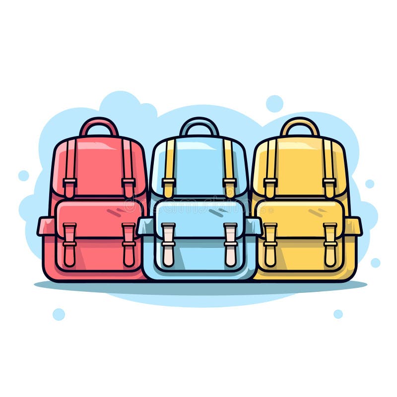 Other Backpacks Stock Illustrations – 70 Other Backpacks Stock ...