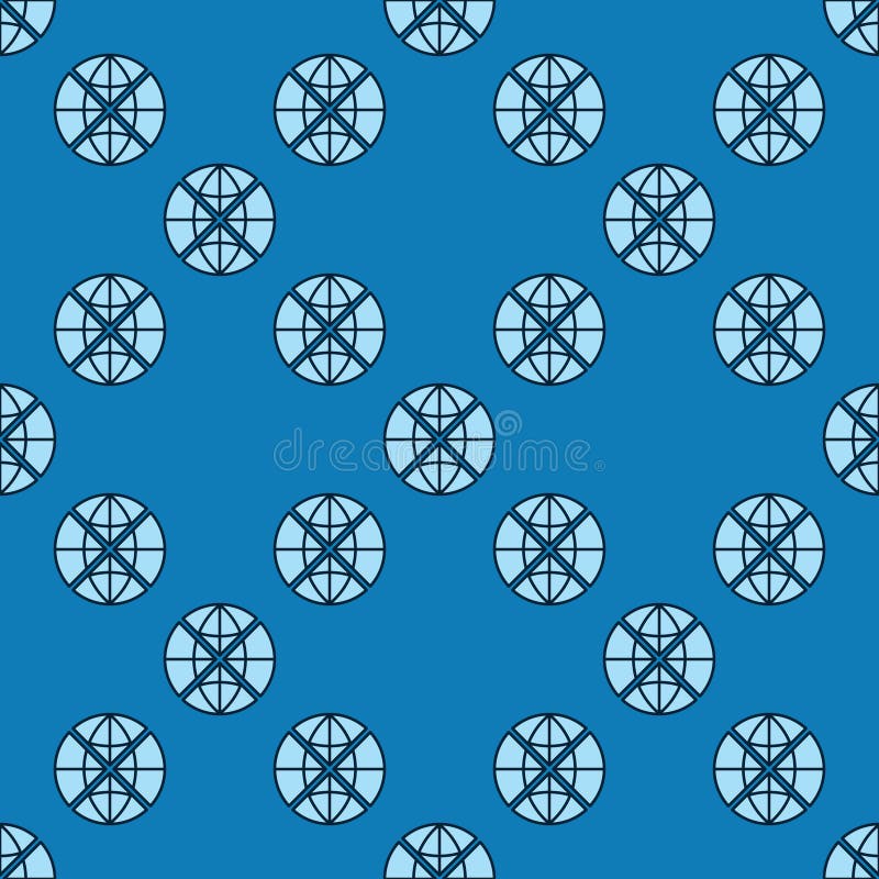 Vector Multipolaridad Global Globo Globo Azul Transparente Stock de ...