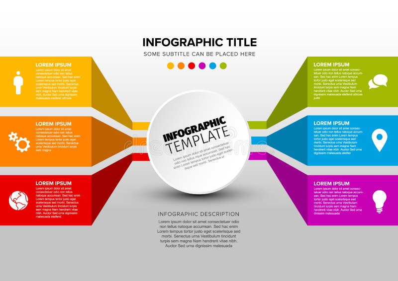 Laptop Computer Infographic with List of Detail Explanation Template ...