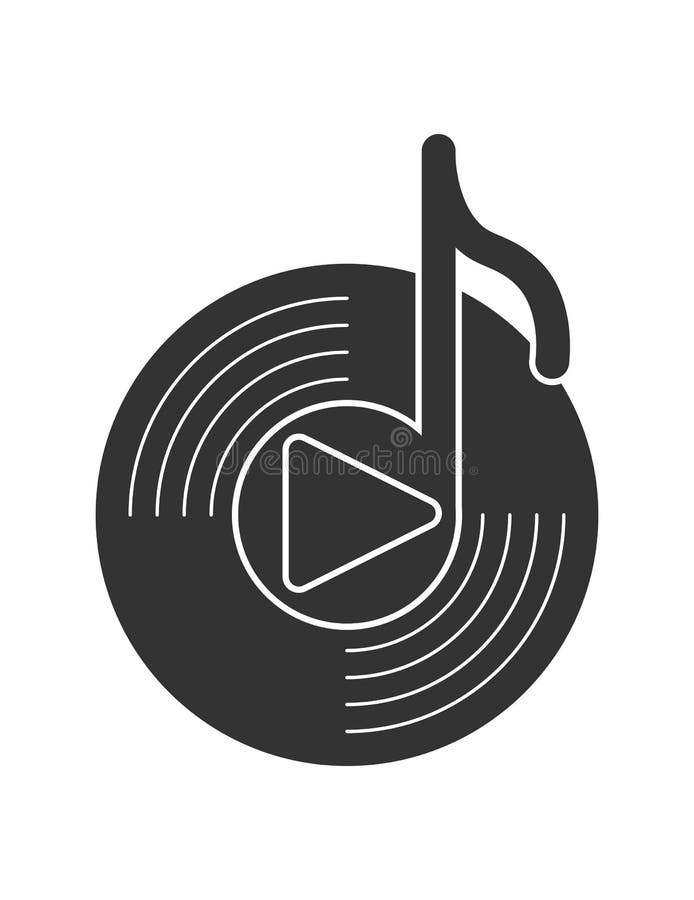 Vector Music Player Icon for Logos, Websites, and Apps Stock Vector ...