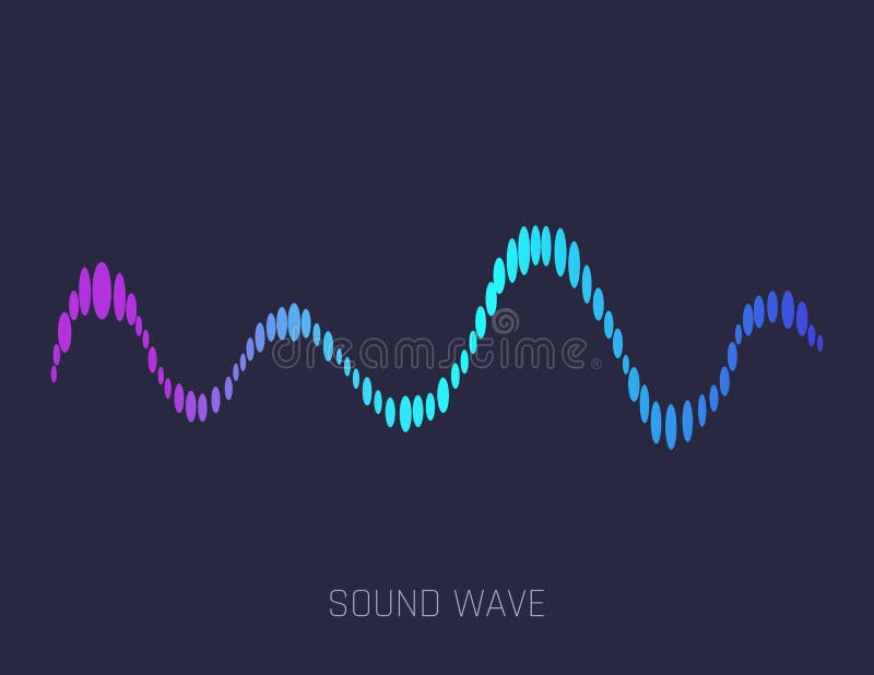 Vector Music Sound Waves. Concept Musical Bar. Audio Digital Equalizer ...