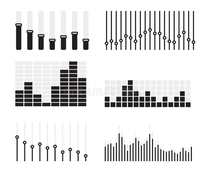 Vector music sound waves stock vector. Illustration of recorder - 115373441