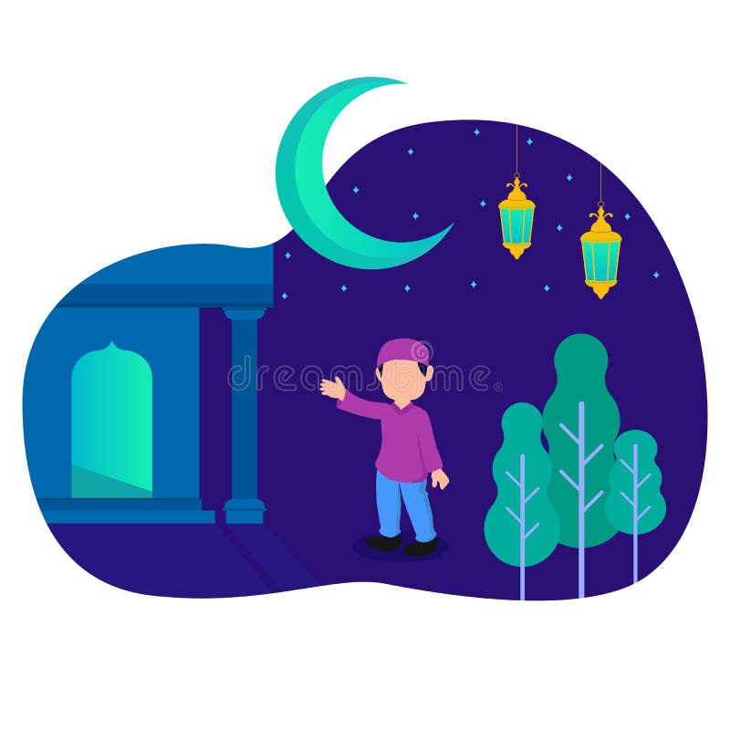Vector of Muslim Flat Design Stock Vector - Illustration of arafat ...
