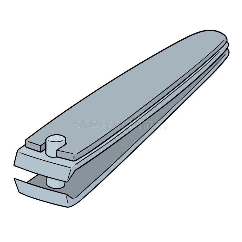 Vector of nail clipper stock vector. Illustration of metal - 119307493