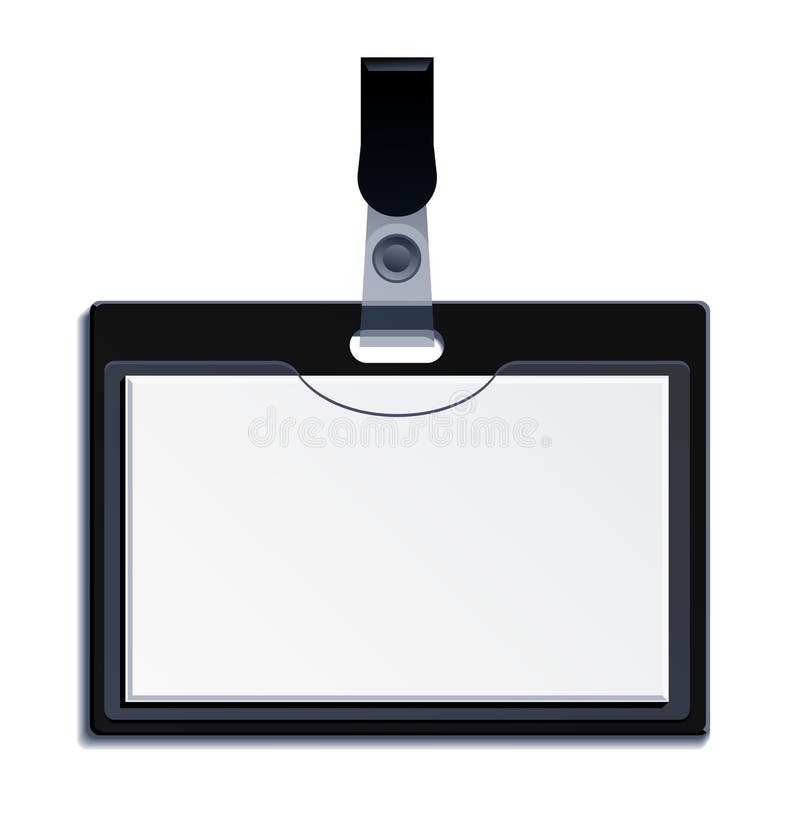 Vector Name Tag stock vector. Illustration of badge, luggage - 22253021