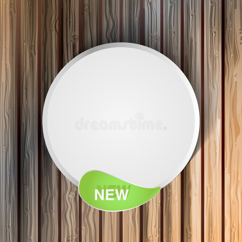 Vector Natural Stickers.Woods. Vector. Stock Illustration ...