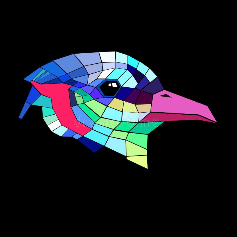 Vector Nature Illustration Bird Art Design Graphic Stock Vector ...