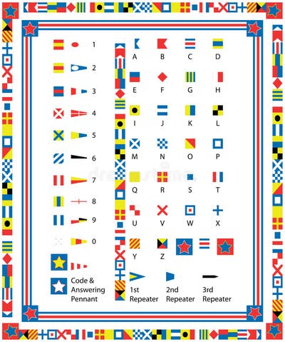Nautical Flags Stock Illustrations – 1,911 Nautical Flags Stock ...
