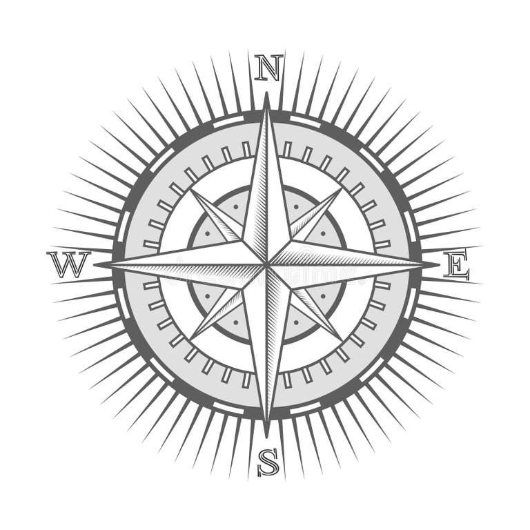 Compass Design Element Stock Illustrations – 49,315 Compass Design ...