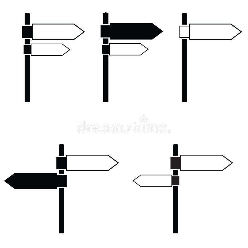 Vector negro del letrero ilustración del vector. Ilustración de ...