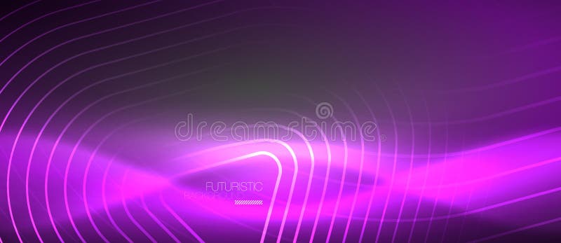 Vector Neon Color Abstract Background Stock Vector - Illustration of ...