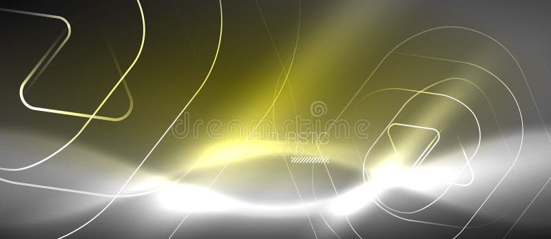 Vector Neon Color Abstract Background Stock Vector - Illustration of ...