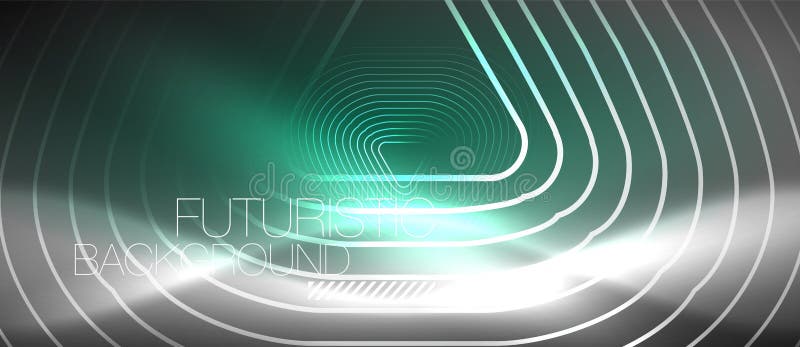 Vector Neon Color Abstract Background Stock Vector - Illustration of ...