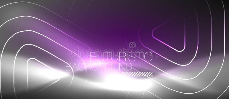 Vector Neon Color Abstract Background Stock Vector - Illustration of ...