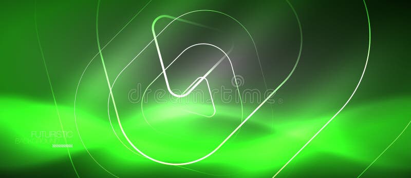 Vector Neon Color Abstract Background Stock Vector - Illustration of ...