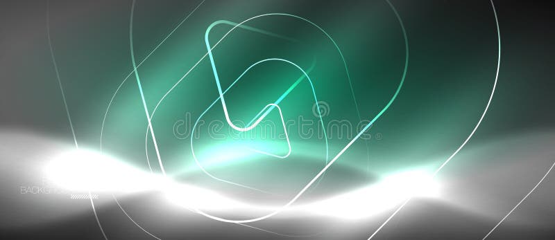 Vector Neon Color Abstract Background Stock Vector - Illustration of ...