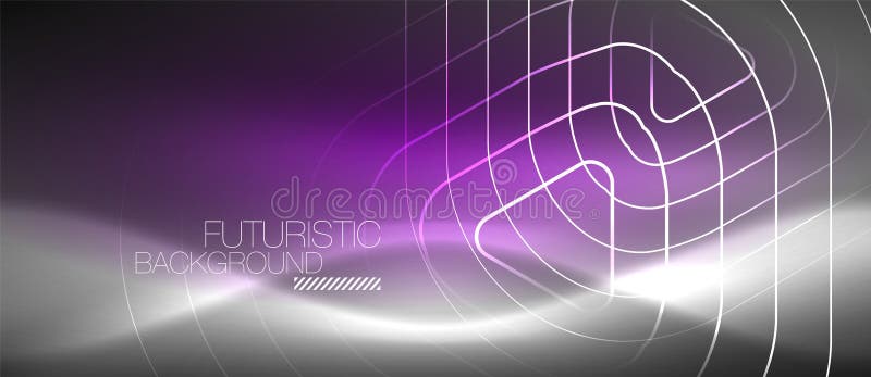Vector Neon Color Abstract Background Stock Vector - Illustration of ...