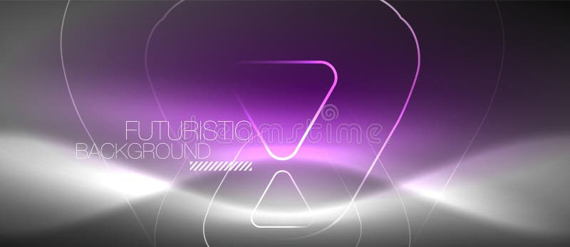 Vector Neon Color Abstract Background Stock Vector - Illustration of ...