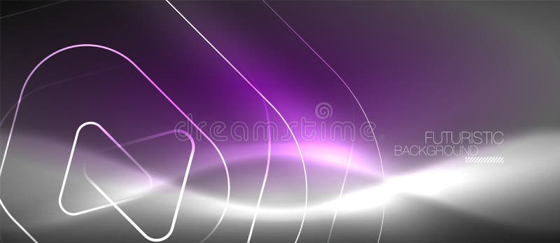 Vector Neon Color Abstract Background Stock Vector - Illustration of ...