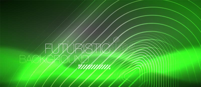 Vector Neon Color Abstract Background Stock Vector - Illustration of ...