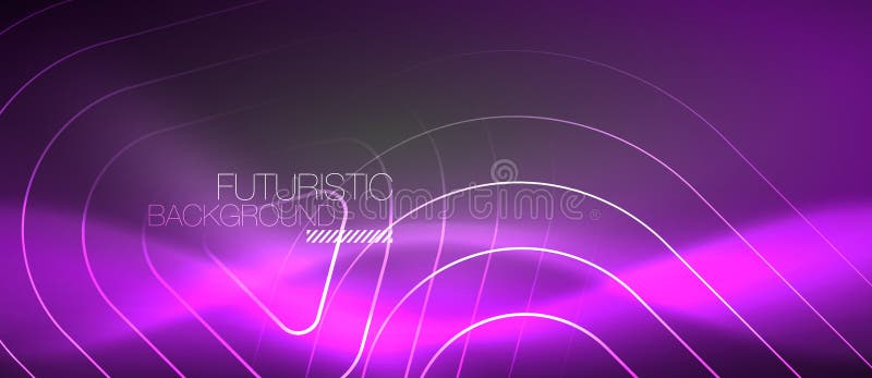 Vector Neon Color Abstract Background Stock Vector - Illustration of ...