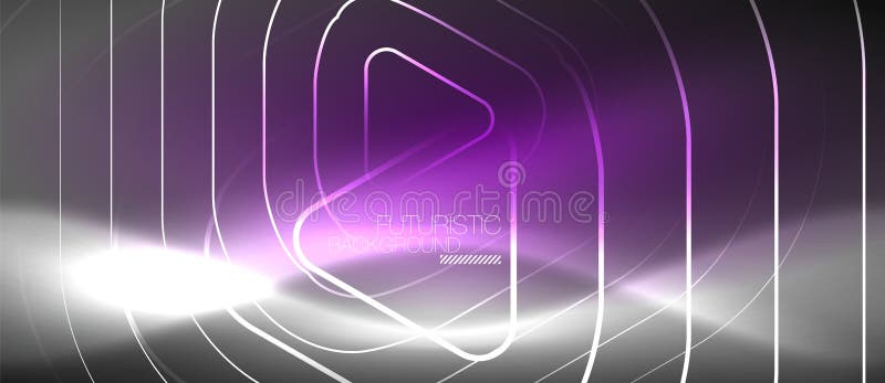 Vector Neon Color Abstract Background Stock Vector - Illustration of ...