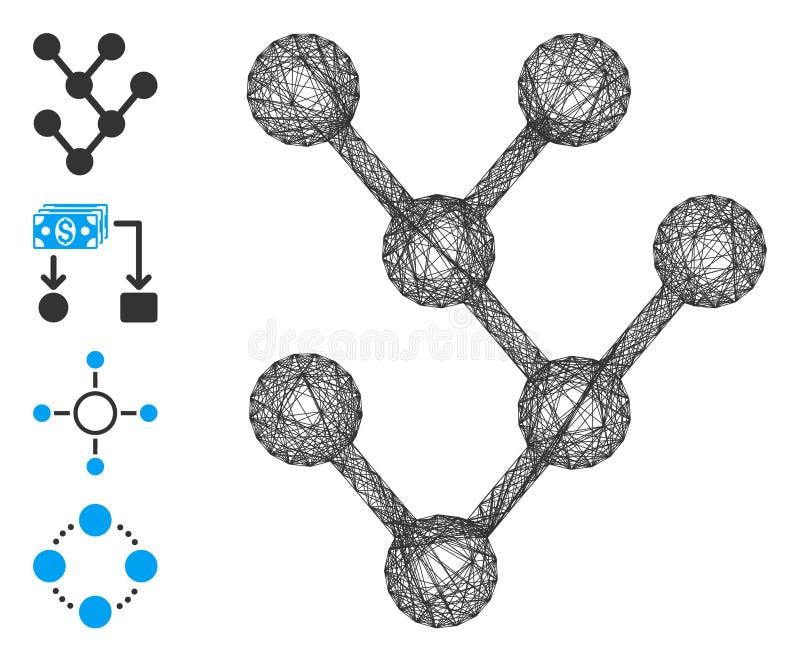 Binary tree stock vector. Illustration of network, computer - 13124336
