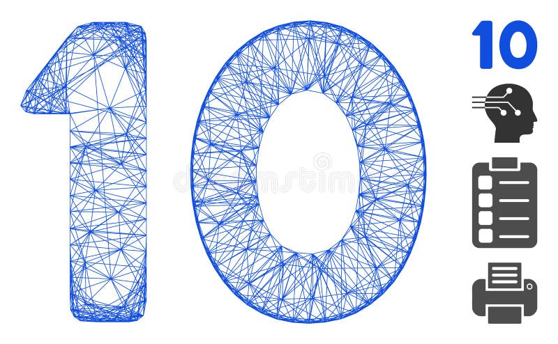 Number Icons Decade Stock Illustrations – 18 Number Icons Decade Stock ...