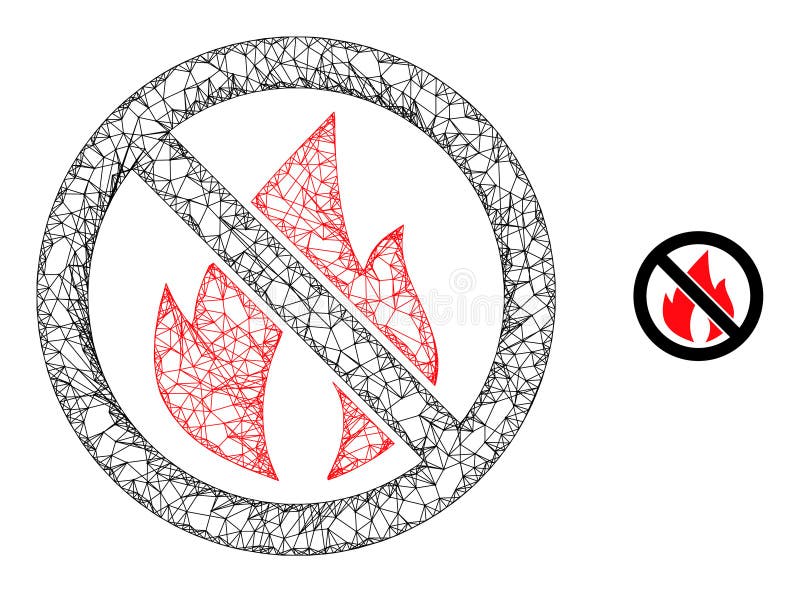 Net Mesh Stop Fire Icon stock vector. Illustration of icon - 240192144 Net Mesh Stop Fire Icon stock vector. Illustration of icon - 240192144