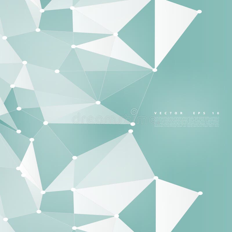 Vector Network Background Abstract Polygon Stock Vector - Illustration ...