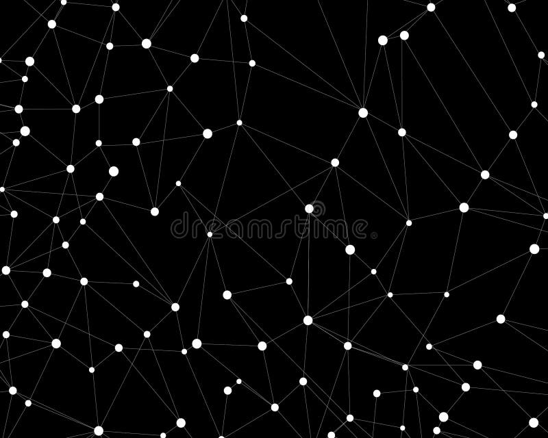 Vector Network Background Abstract Polygon Triangle. Polygonal Design ...